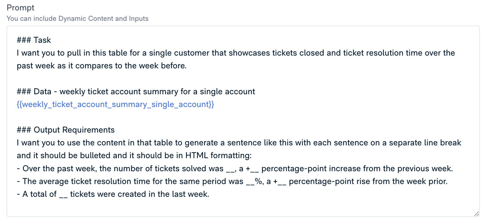 Using Matik Insights Dynamic Content – Matik